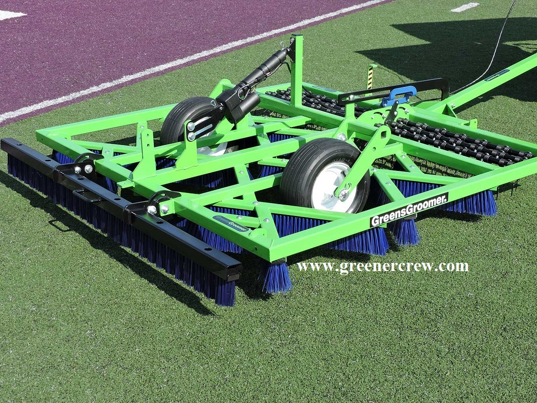 Turf Groomer Synthetic Sports Fields Turf with Finishing Brush ...