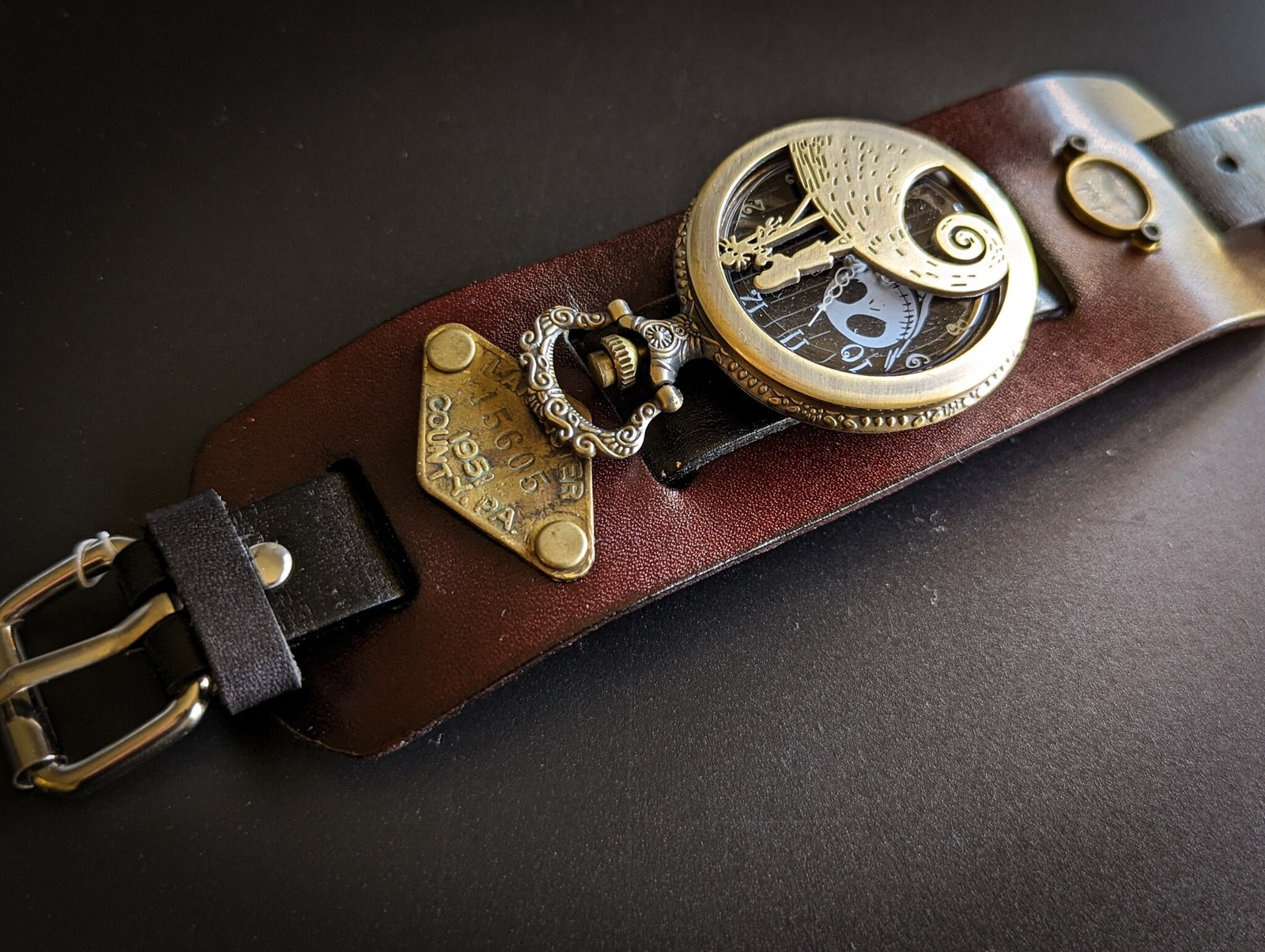 Nightmare Before Christamas Unique Genuine Leather, 1951 Vintage Dog ...