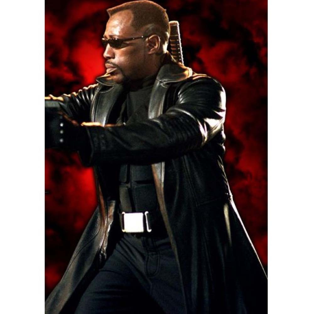 Blade Leather Trench Coat - Outerwear