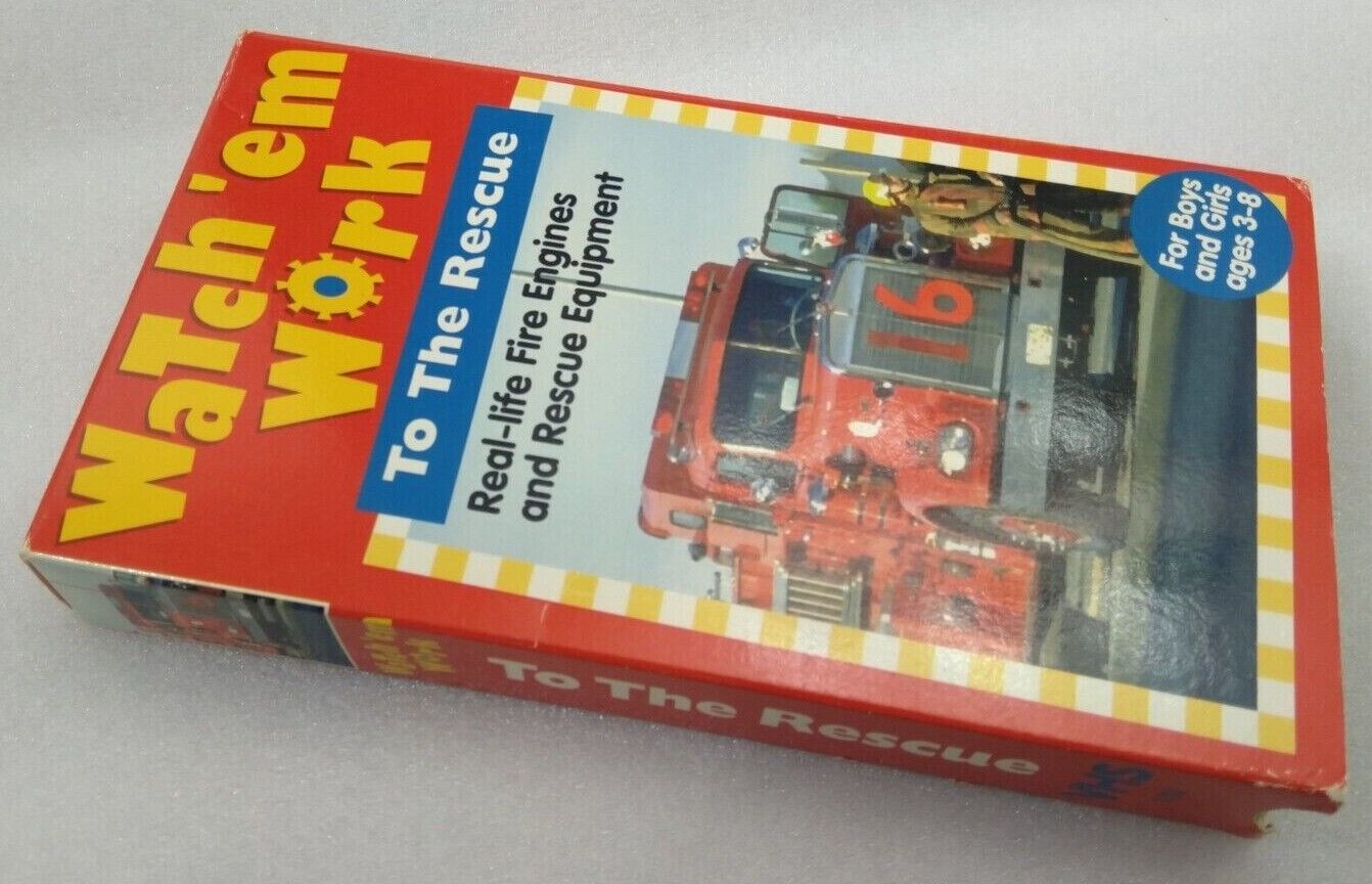 VHS Watch em Work - To The Rescue (VHS, 1994, Front Row Entertainment ...