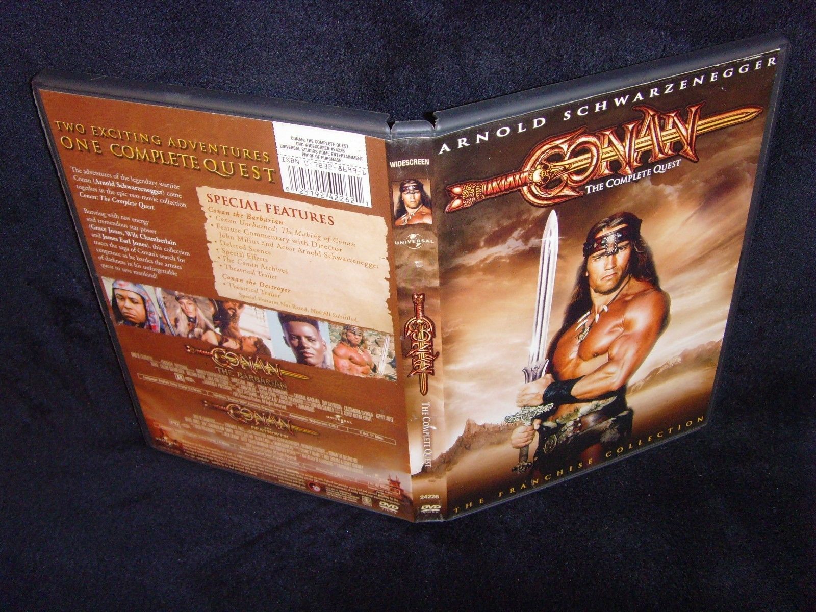 Conan: The Complete Quest (DVD, 2004) Mint Disc!•Real USA Made!•No ...