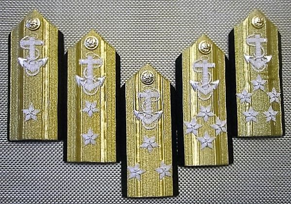 NEW US NAVY HARD SHOULDER BOARDS 1-5 STARS ADMIRALS RANK Hi Quality CP ...