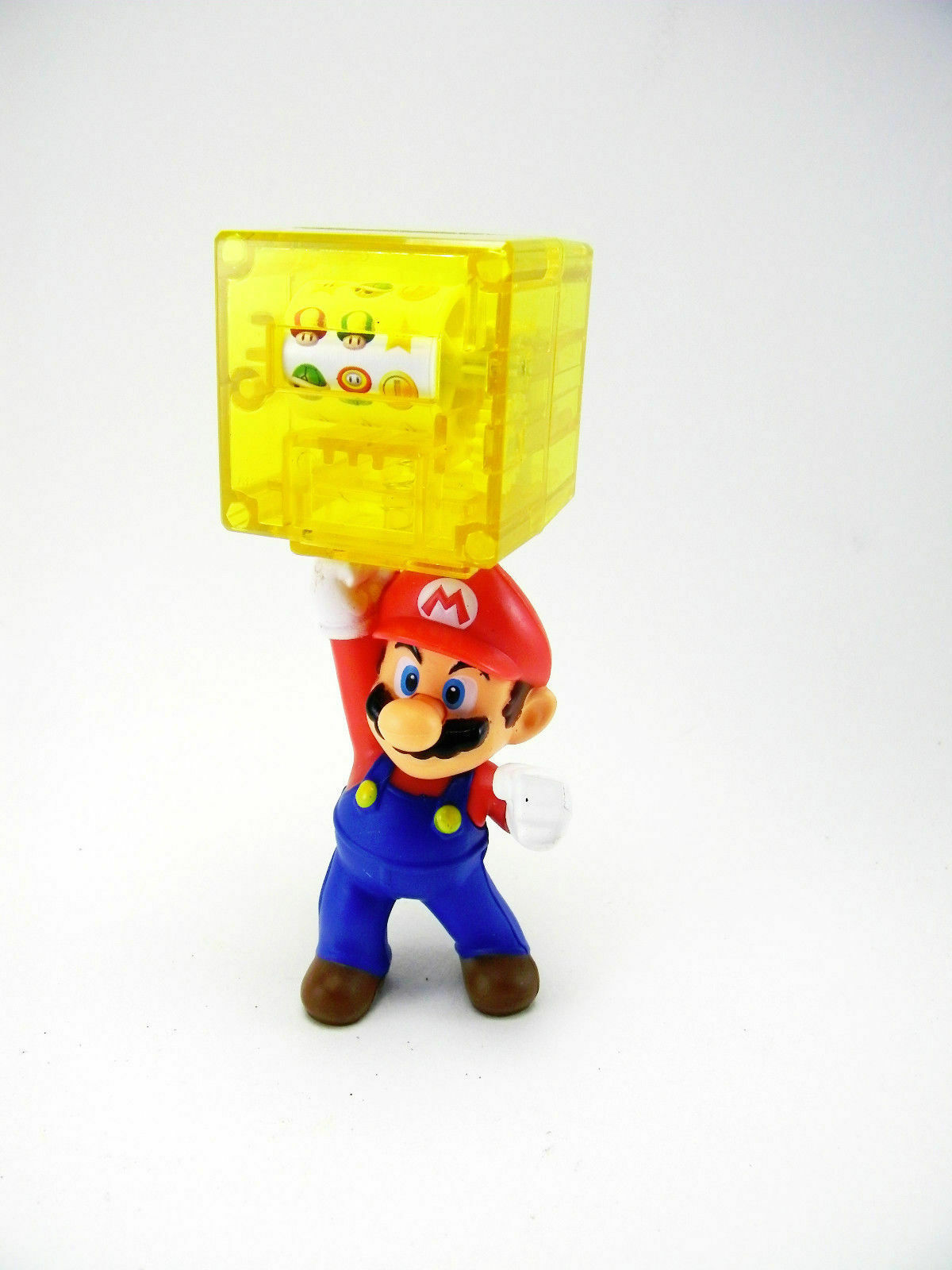 McDonald's 2018 Super Mario with Power Up block Happy Meal toy - Fast Food