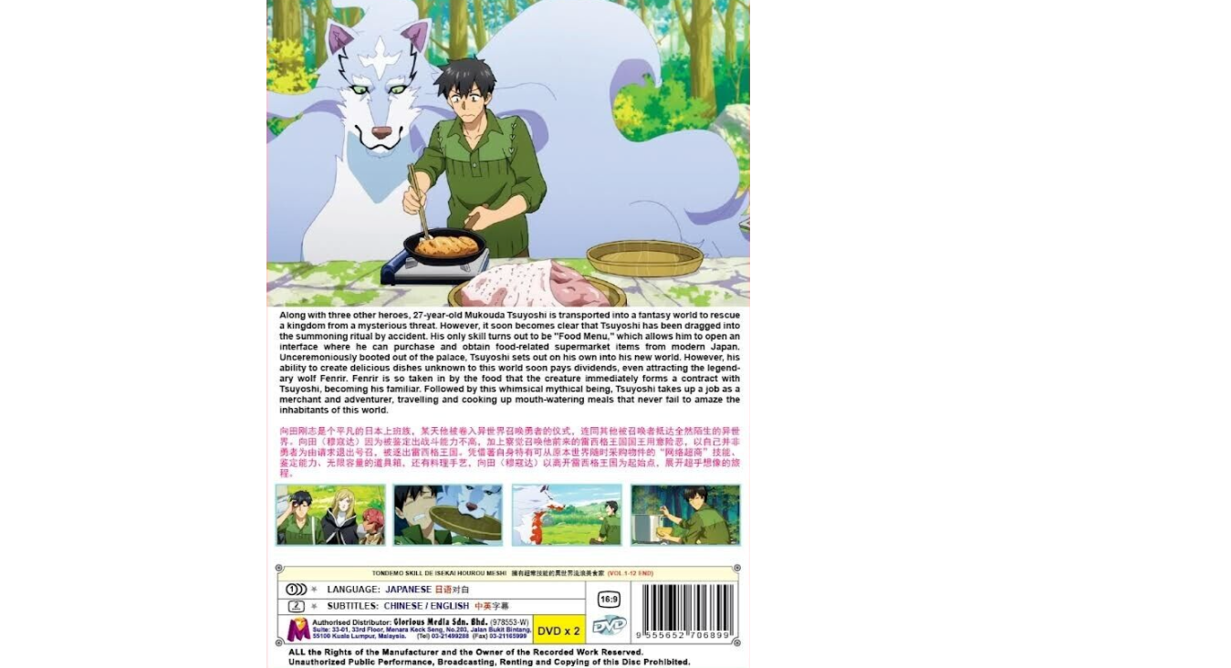 Campfire Cooking in Another World with My Absurd Skill DVD [Anime ...