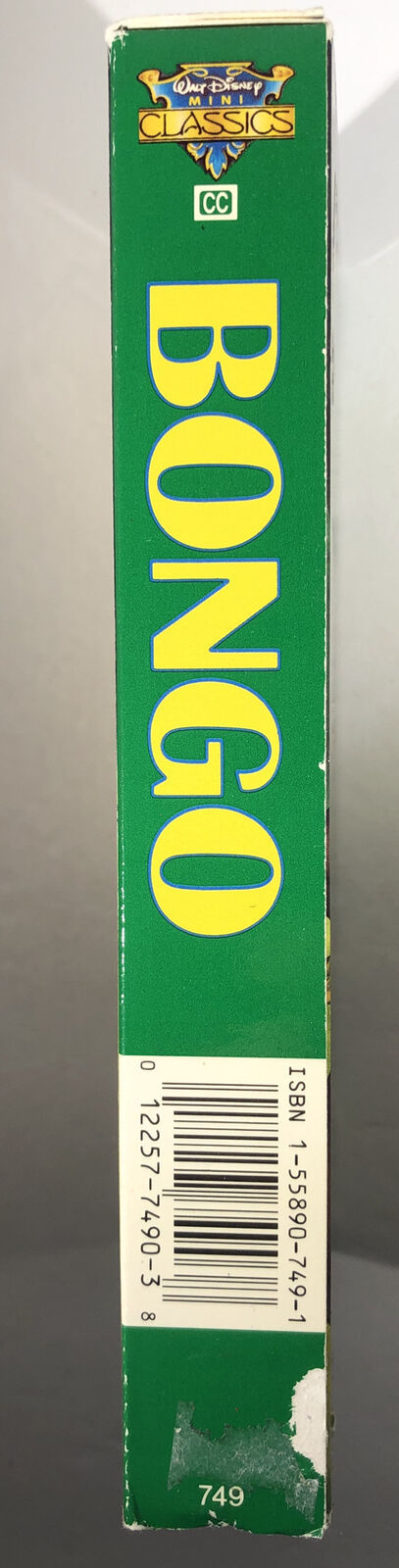 Walt Disney Mini Classics BONGO(VHS 1991)TESTED-RARE VINTAGE ...