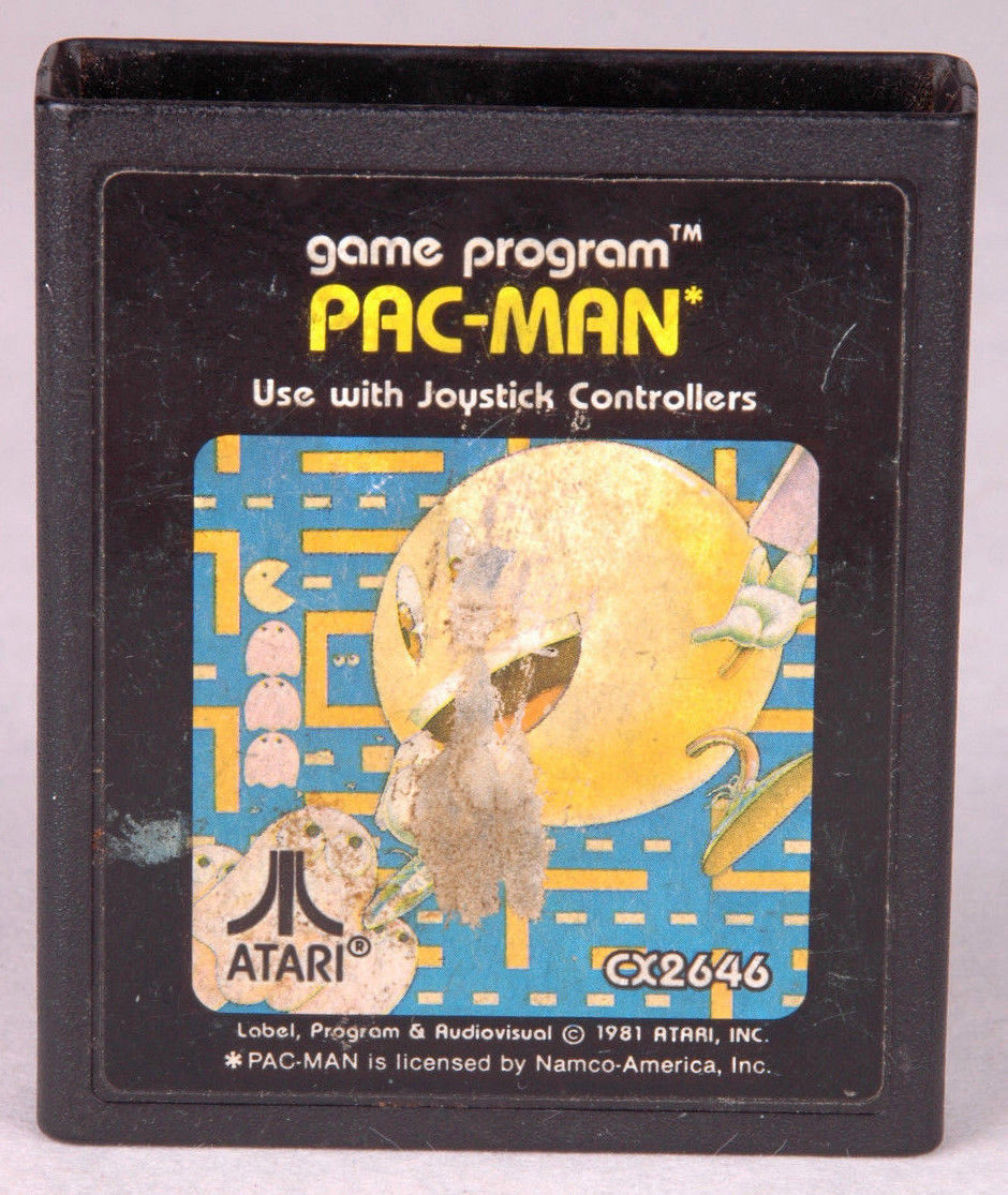Vintage 1981 ATARI PAC-MAN Model CX2646 Game Program-Video Game ...