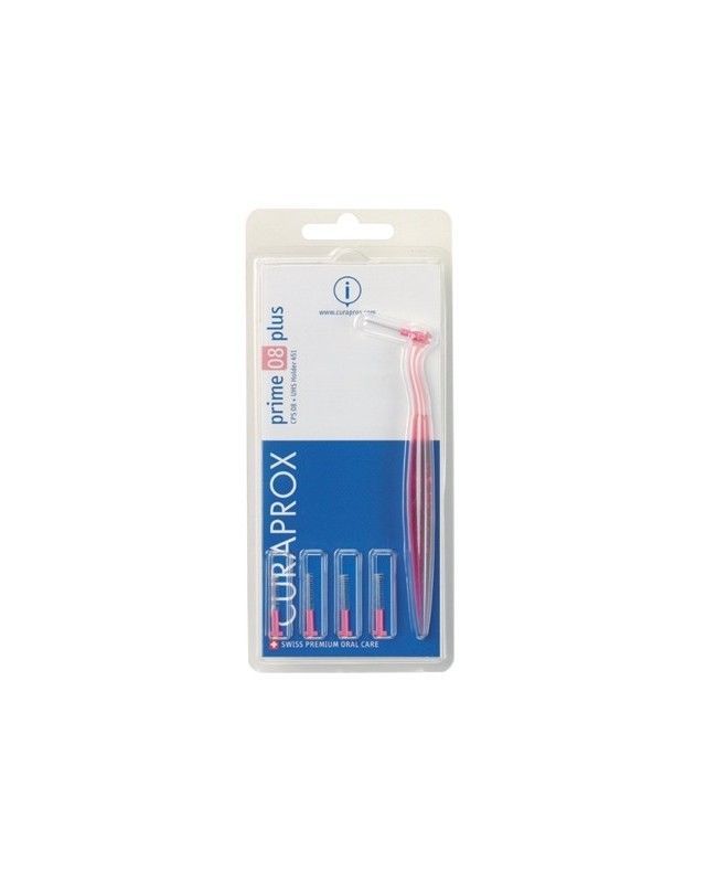 Curaprox CPS 08 prime plus, pink: Interdental brush - Swiss quality ...