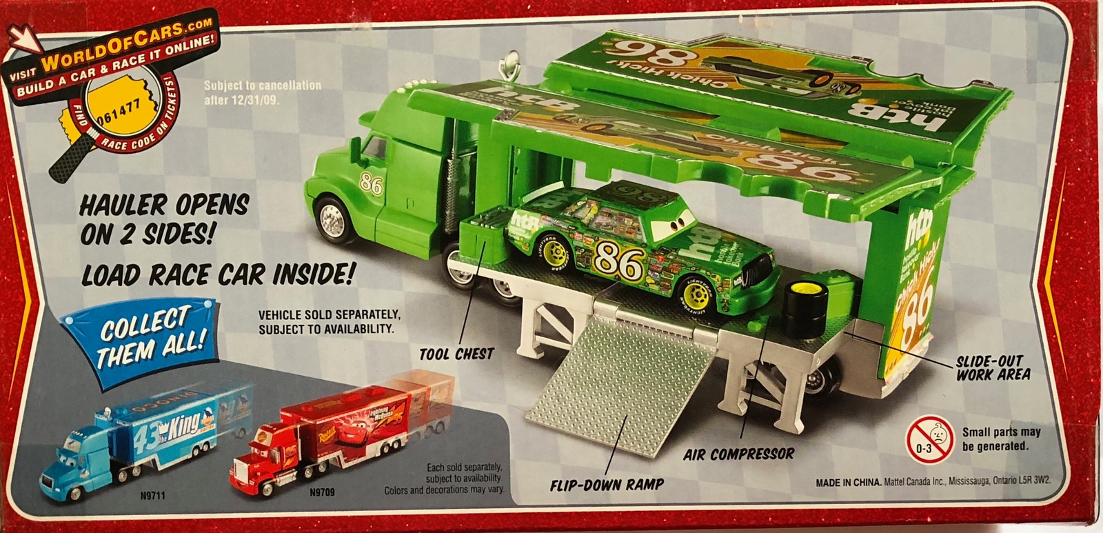 Disney Pixar Cars Haulers Chick Hicks Hauler - Action Figures