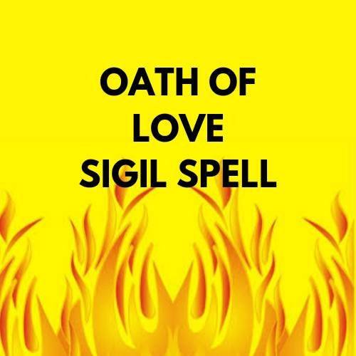 Oath Of Love - Undying Affluence Of Admiration Sigil Seal Spell Art DIY ...