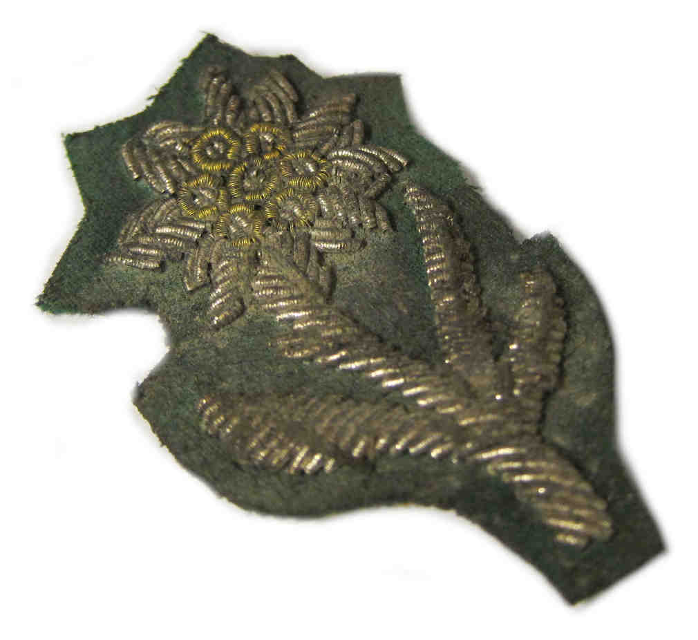 Edelweiss Cap Badge Austrian Hungarian FJI Edelweiß WW1 WWI k.k. Landesschützen - Other