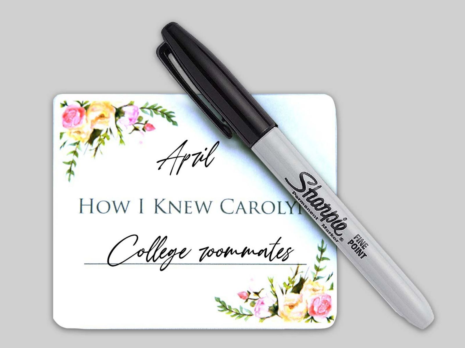 48 Celebration of Life Custom Name Tags – Next Day Shipping - Other