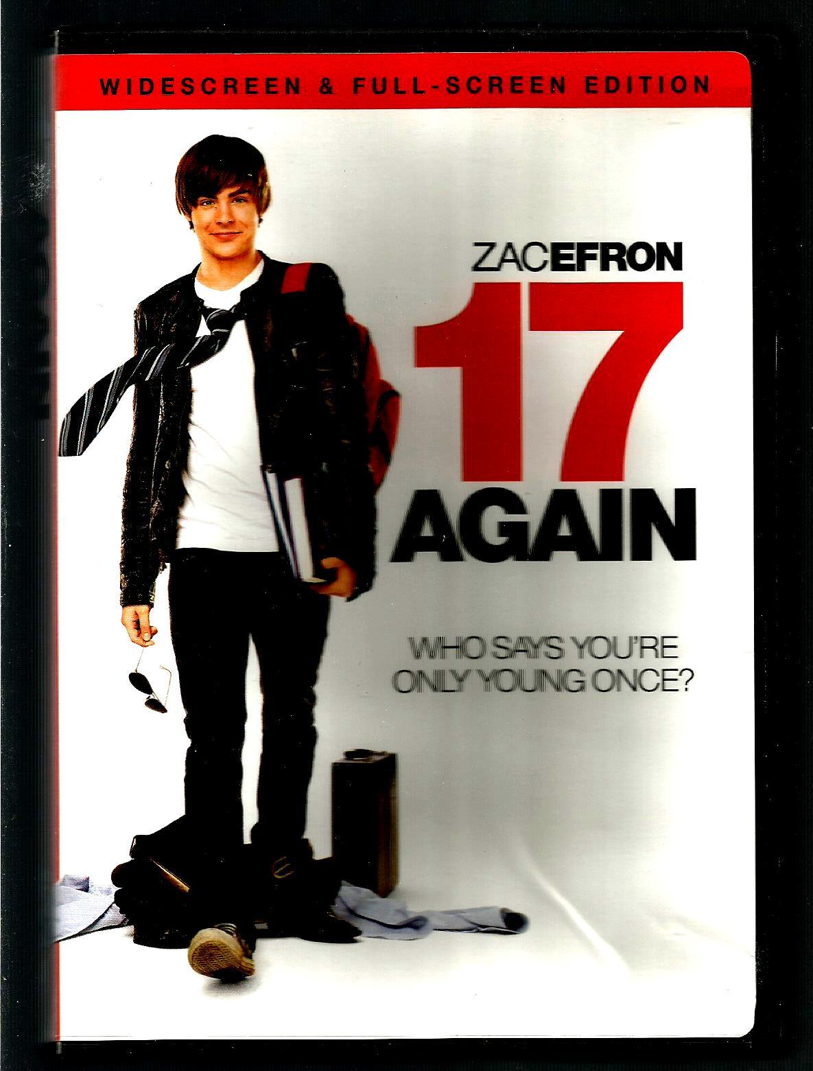 17 AGAIN * ZAC EFRON ~ MATTHEW PERRY * DVD FULL AND WIDESCREEN EDITION ...