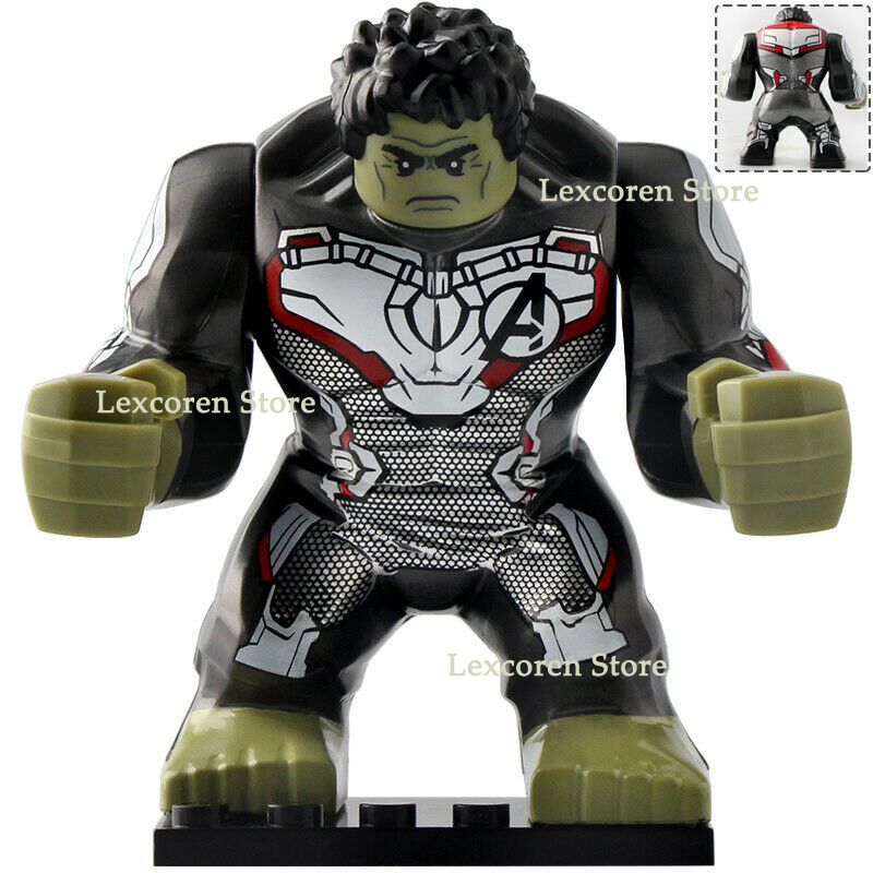 Big Size Hulk (Quantum Armor) Marvel Super Heroes Endgame Minifigures ...