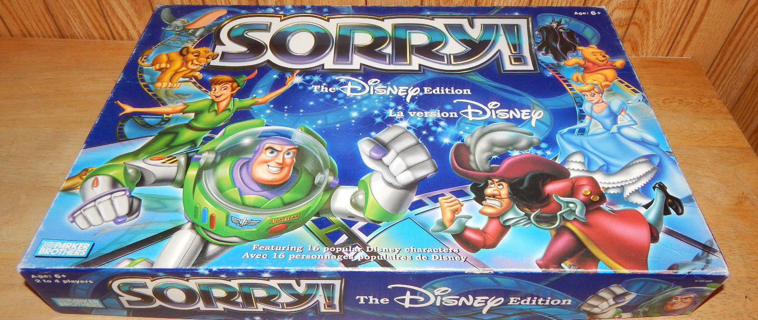 Disney Edition Sorry Game La Version Of and 50 similar items