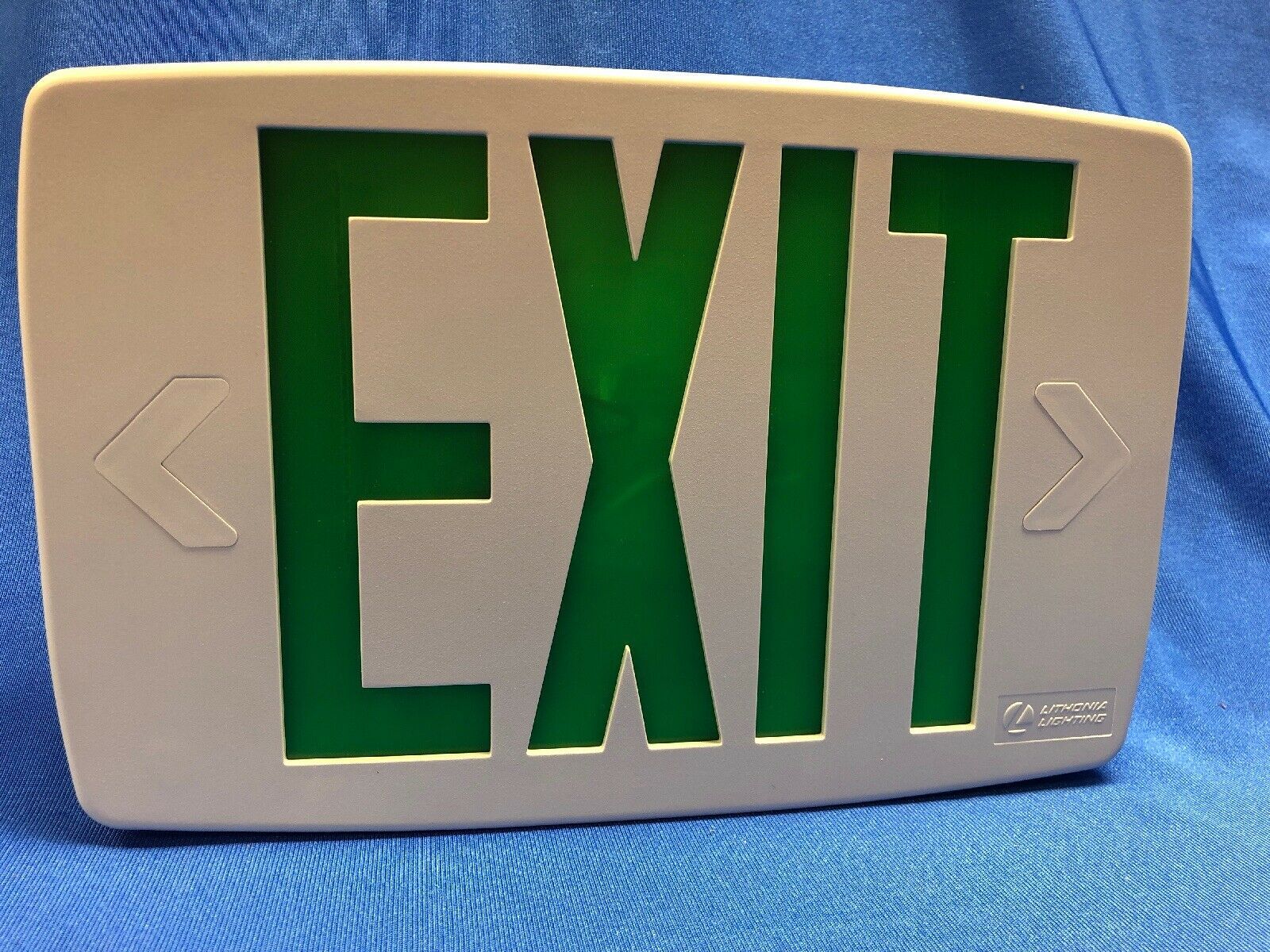 Lithonia Lighting Quantum Thermoplastic LED Emergency Exit Sign ...