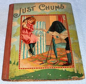 Antique Vintage Children's Book Just Chums Ca. 1898 - Books