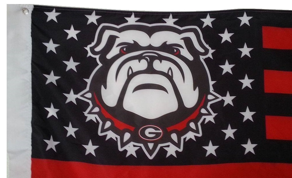University of Georgia Bulldogs 3'x5' Stars Stripes Banner Flag - HAIL ...