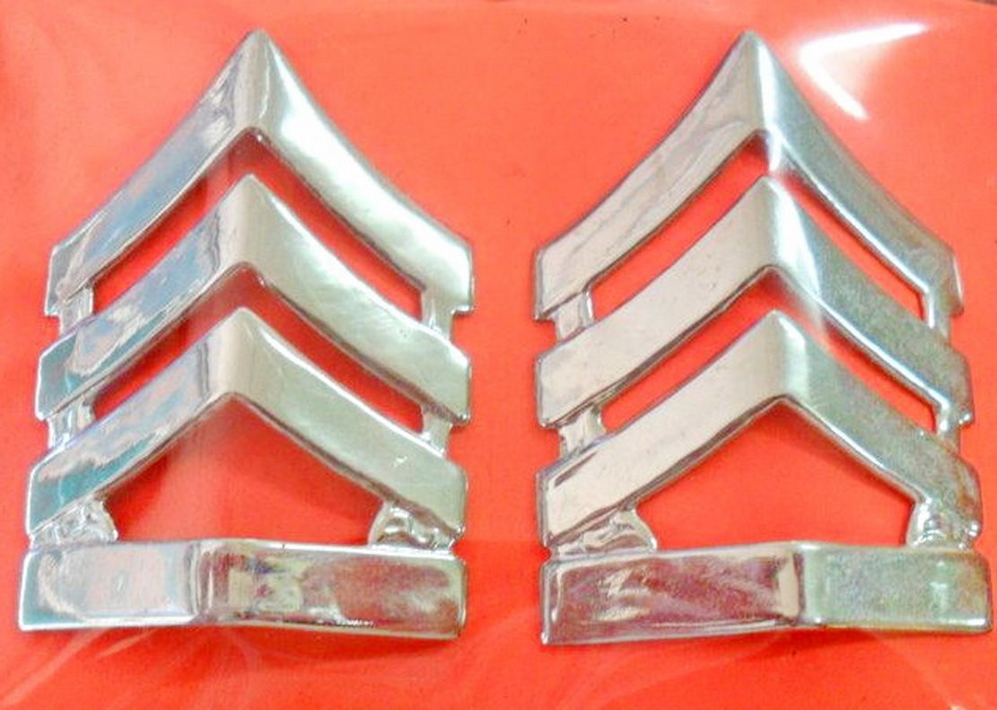 Police Sergeant Major Royal Thai Police Rank Insignia Chevron Badges - Pins