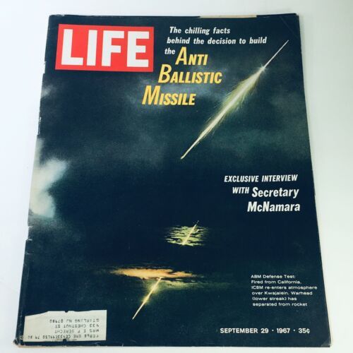 VTG Life Magazine September 29 1967 - Facts to Build The Anti Ballistic ...