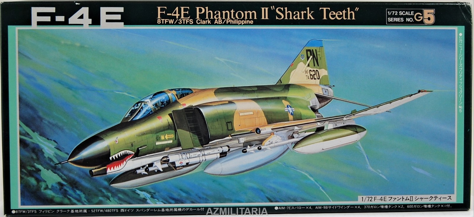 Fujimi McDonnell Douglas F-4E Phantom II "Shark Teeth" 1/72 G5 F:KIT NO. 7A-G5 - Aircraft