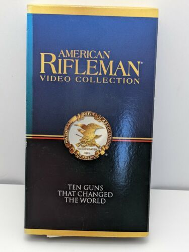 American Rifleman Video Collection VHS Ten Guns that Changed the World ...