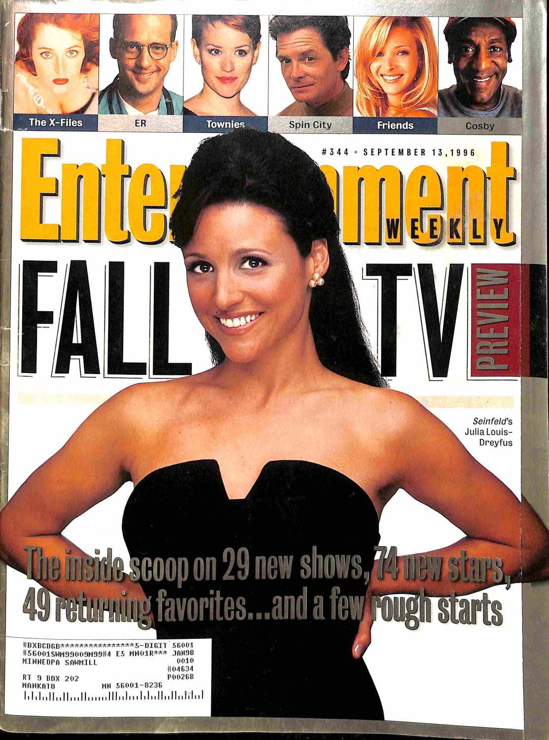 Entertainment Weekly, September 13 1996 - Magazine Back Issues
