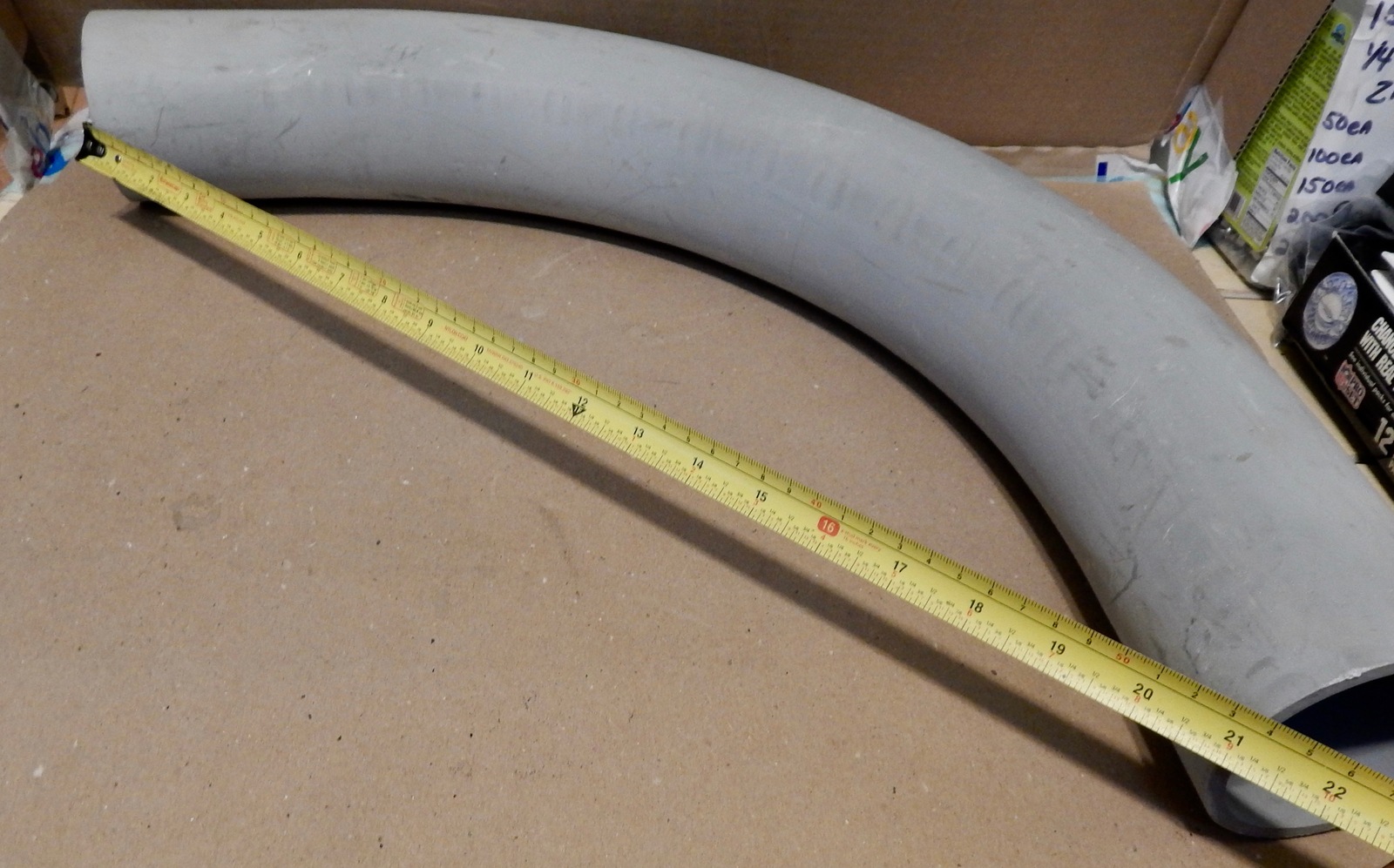 Carlon UA9AL Radius Conduit PVC Elbow 90 Deg 3" Rigid Above Or Under ...