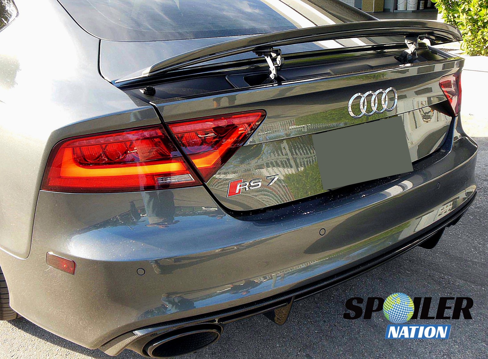 Audi A7/RS7/S7 Euro Lip Spoiler (Unpainted) 2010-2011-2012-2013-2014 ...