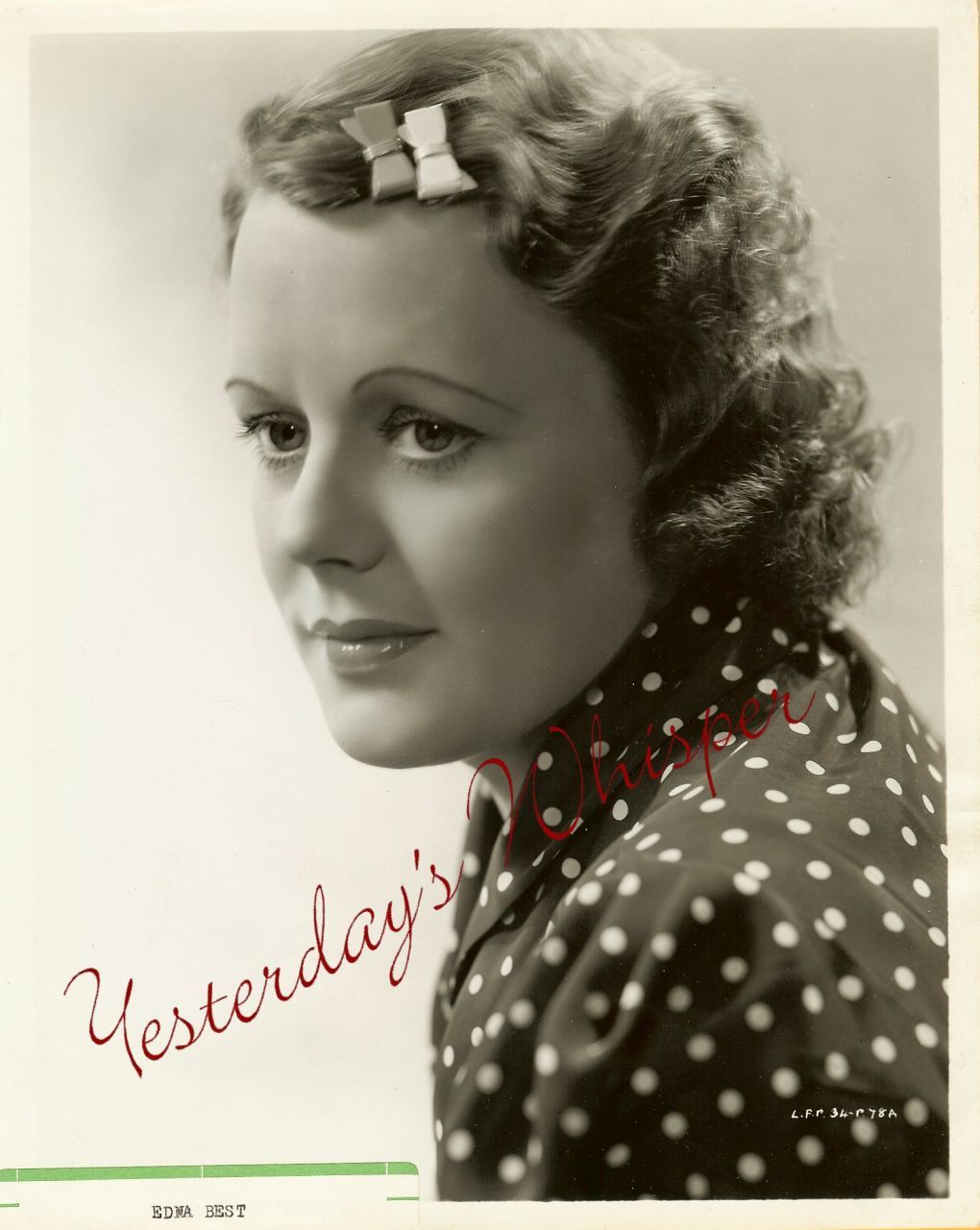 Edna BEST Prison without BARS ORG head shot PHOTO i422 - Black & White