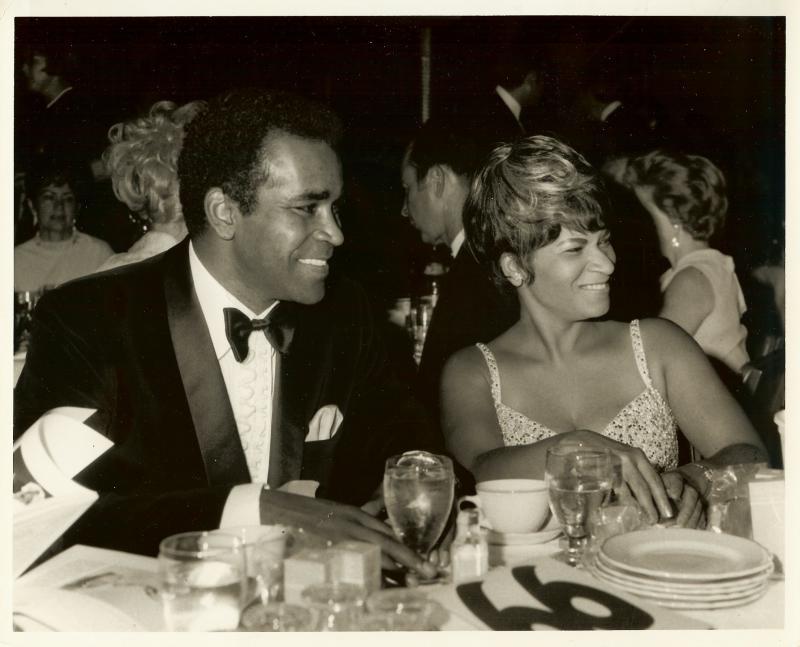 Greg Morris Wife Original Candid Photo Photographer Chuck Ross - Black ...