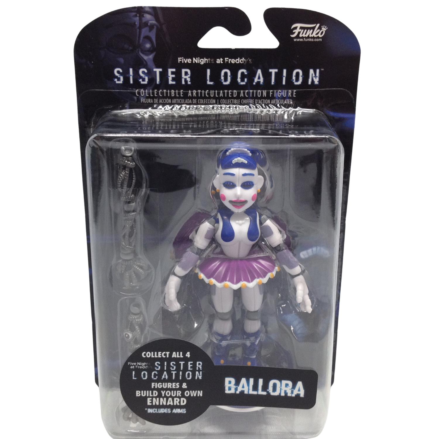Funko Fnaf Five Nights At Freddy's Ballora Sister Location Figure 5 ...