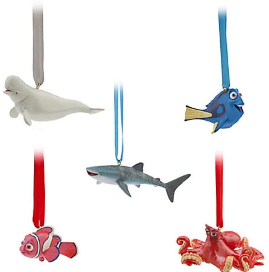 Disney Store Finding Dory Sketchbook Ornament Nemo Hank Bailey Destiny ...
