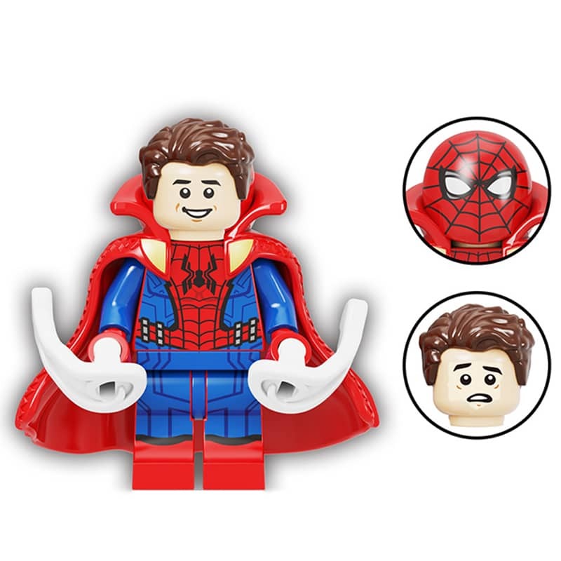 The Marvel Spider-Man Peter Parker Minifigures Building Blocks Brick ...