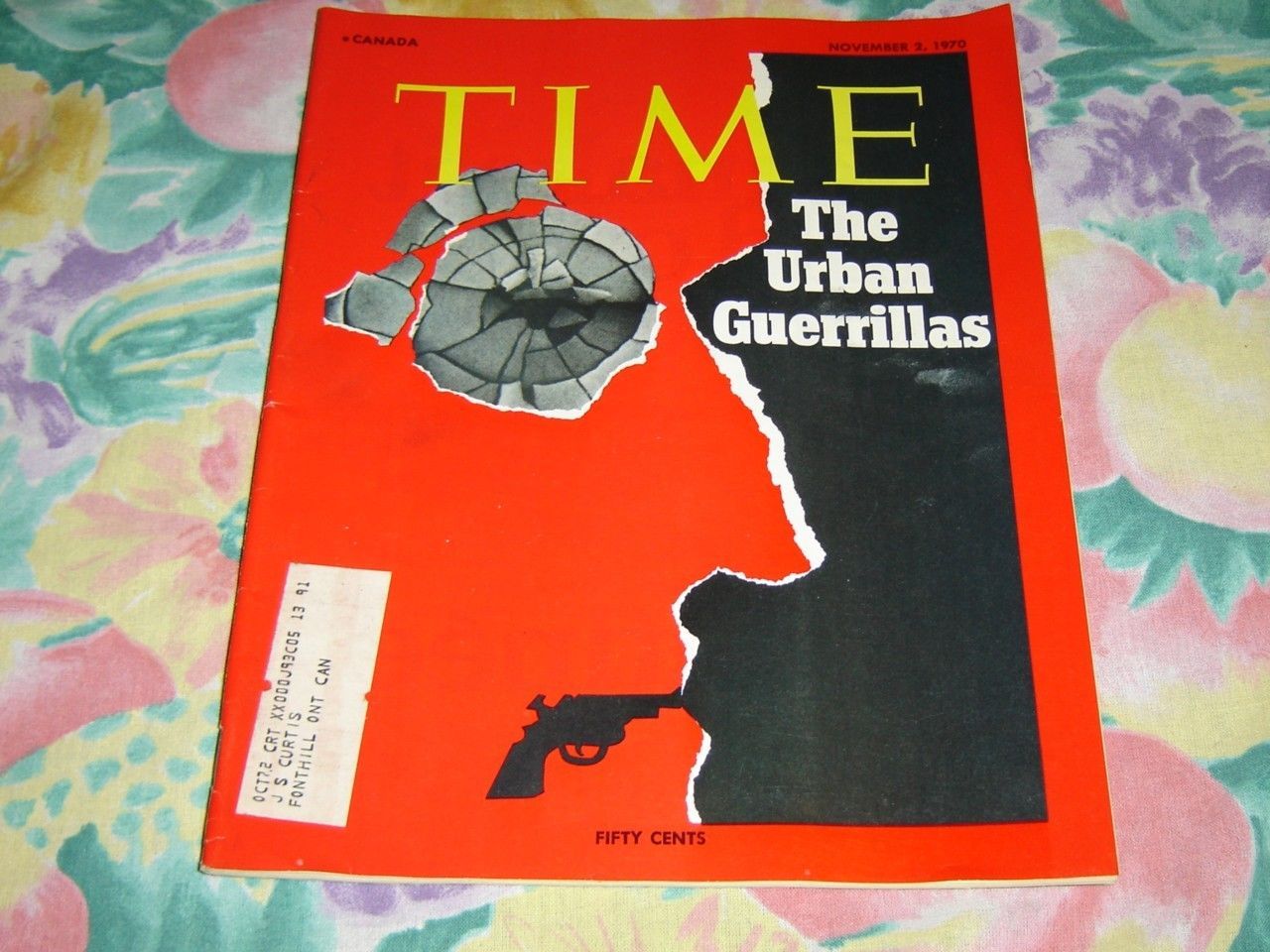 Vintage Time magazine - November 2 1970 like new - Magazines