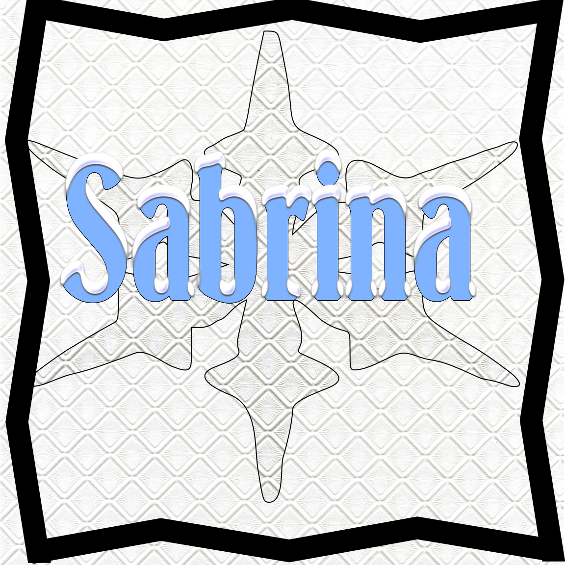 Sabrina Name-Digital ClipArt-Art Clip-Gift Tag-Christmas-Notebook-T ...