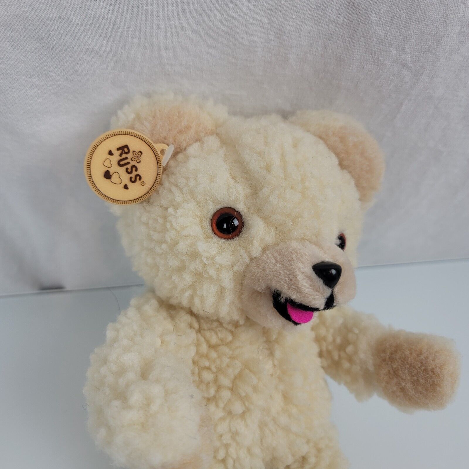 1986 Snuggle Fabric Softener Bear Lever Brothers 10" Plush Russ Berrie ...