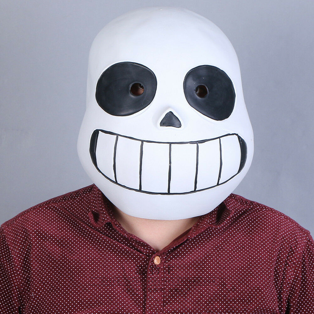 US! Undertale Legend Under the Cosplay Sans Mask Halloween Headset ...