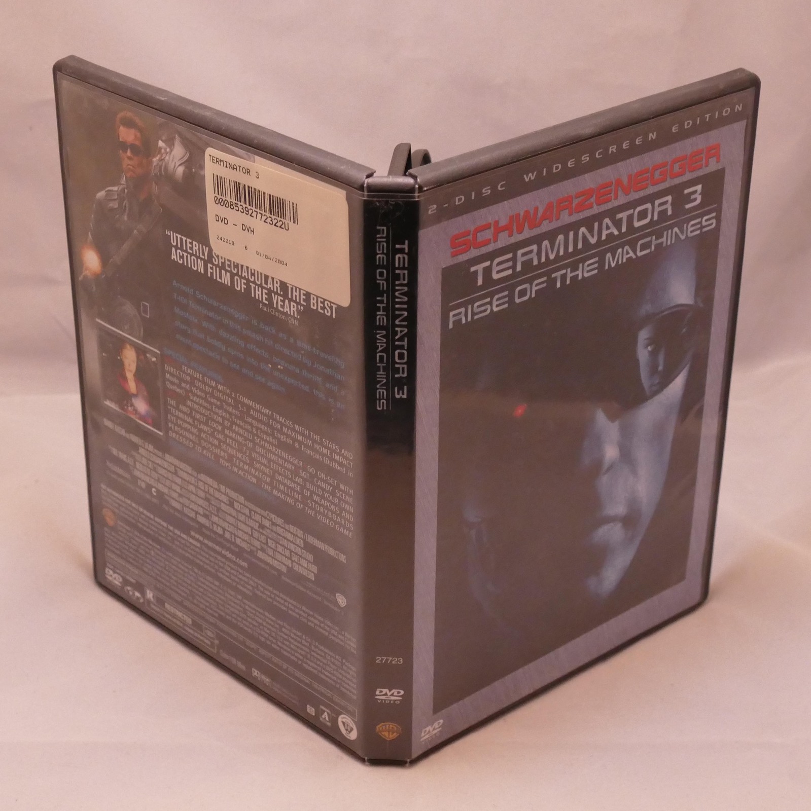 Terminator 3 Rise of the Machines DVD 2 Disc Widescreen Edition - DVD ...