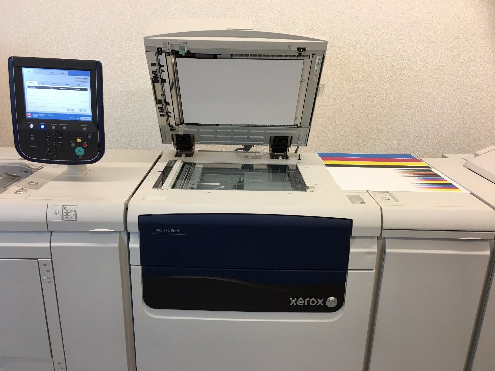 Xerox Color J75 Press Copier Printer Scanner with EXJ75 Fiery 300gsm ...