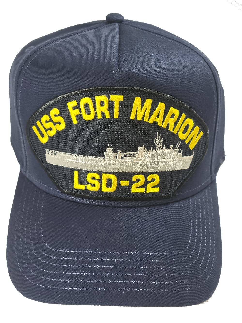 USS Fort Marion LSD-22 Ship HAT - Navy Blue - Veteran Owned Business ...