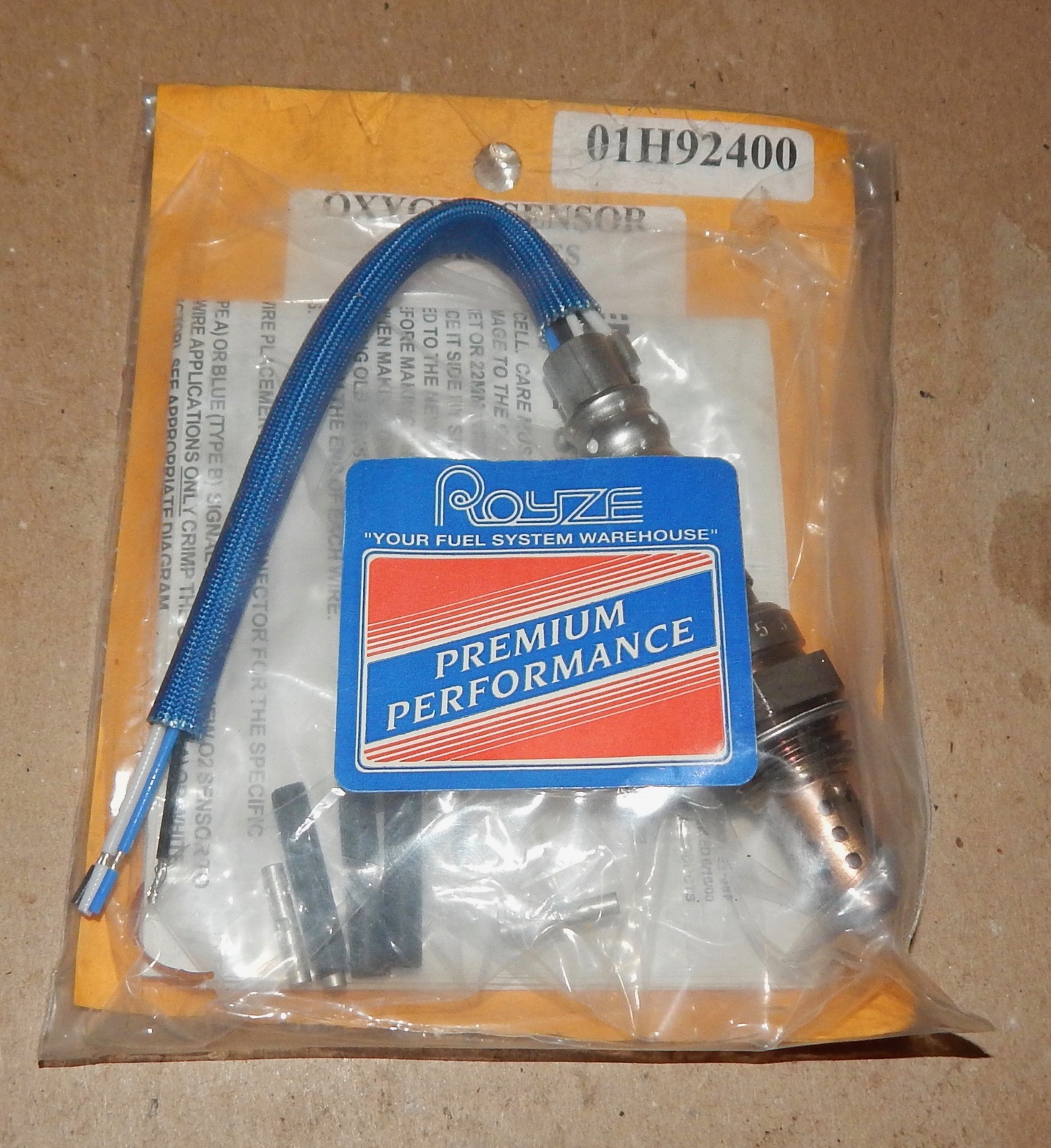 Oxygen Sensor Universal 4 Wire O2 Case Grounded 01H92400 Rayze 5410 ...