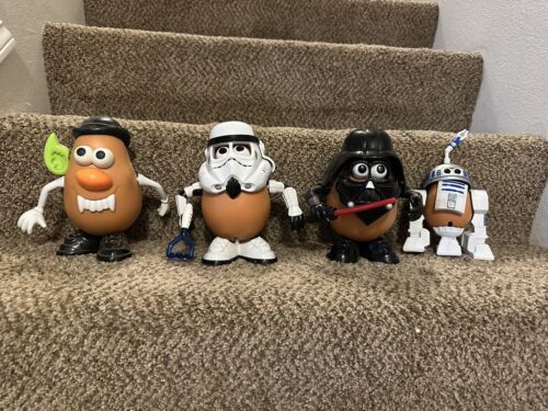 Mr potato head Vampire Darth Vader Storm Trooper R2D2 - Playskool
