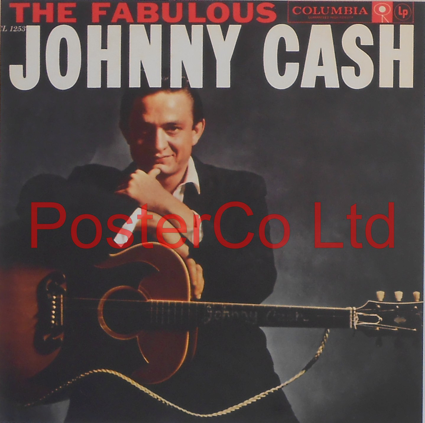 Johnny Cash - The Fabulous Johnny Cash (Album Cover Art) - Framed Print ... Johnny Cash - The Fabulous Johnny Cash (Album Cover Art) - Framed Print ...