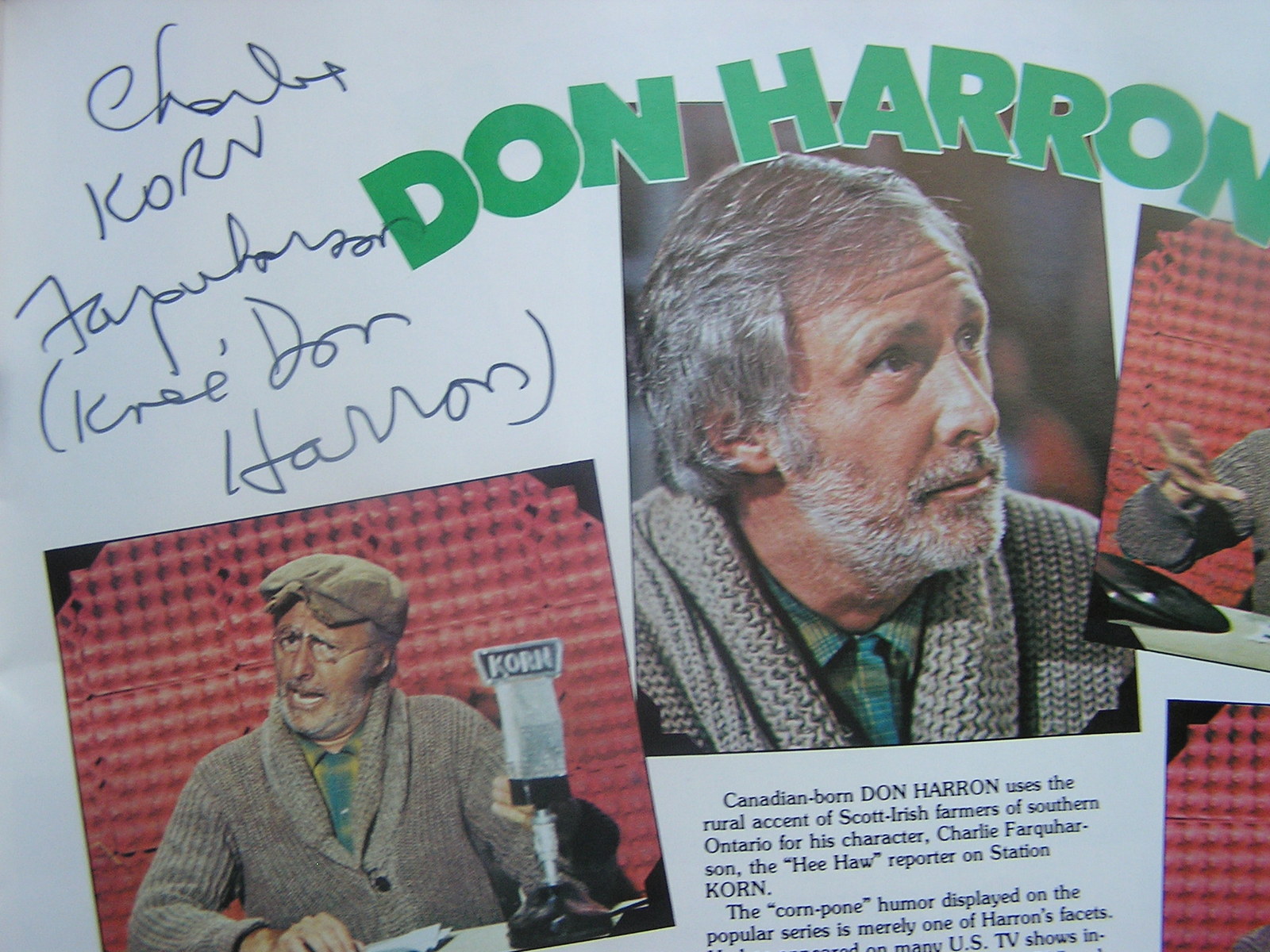 HEE HAW COLLECTION 2 AUTOGRAPHED FAMILY SCRAPBOOKS CAST GORDY TAPP DON ...