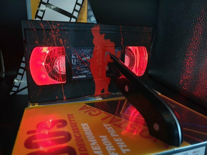 Retro VHS Lamp,Child's Play Chucky,Night Light!Amazing Gift Idea For a ...