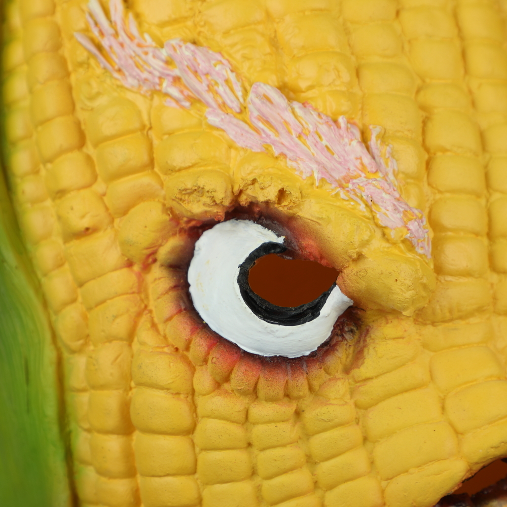 Angry Corn Mask Cosplay Funny Horror Vegetable Maize Mask Halloween ...