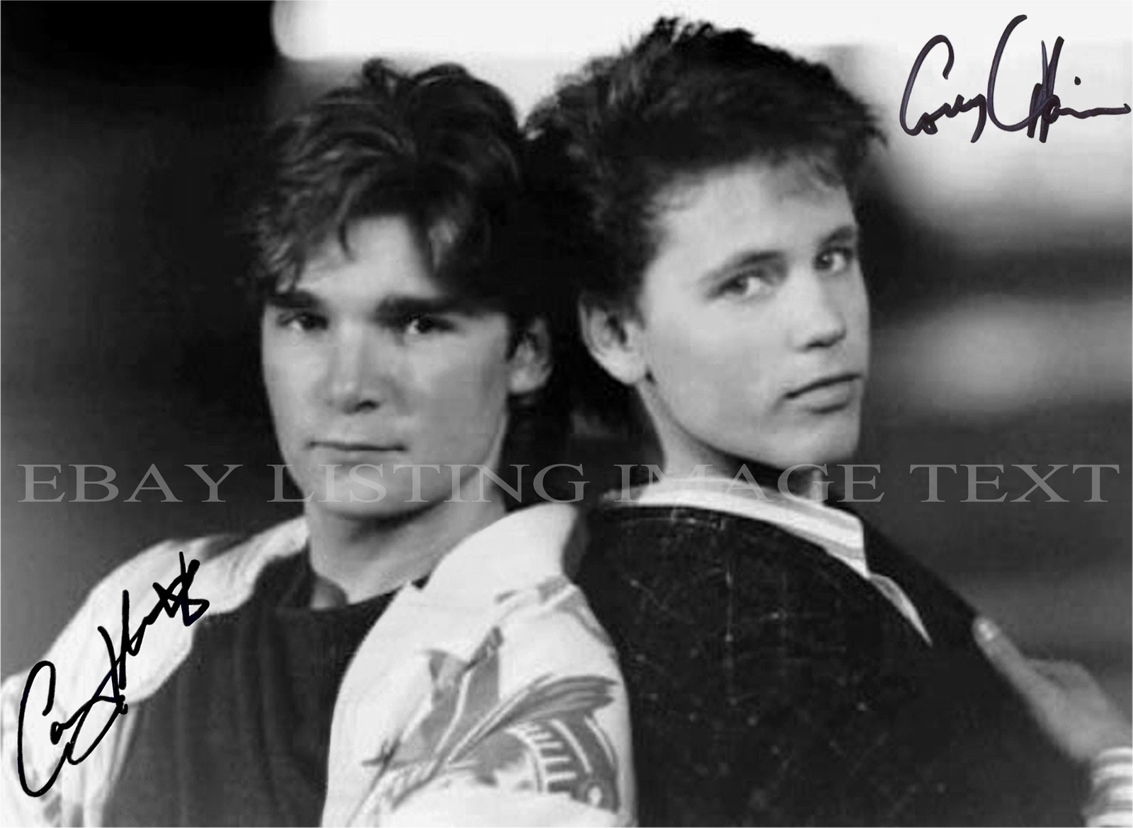 Corey Haim And Corey Feldman Signed and similar items