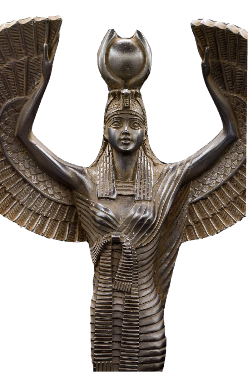 Ancient Egyptian Goddess Isis Statue , Marvelous Statuette For Aset ... Ancient Egyptian Goddess Isis Statue , Marvelous Statuette For Aset ...