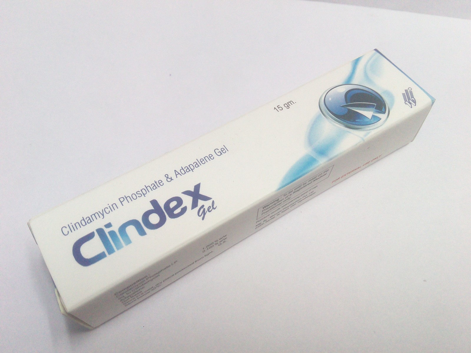 Clindex Gel 15gm For Blackheads,Spots,Pimples & Stop Bacteria Free ...