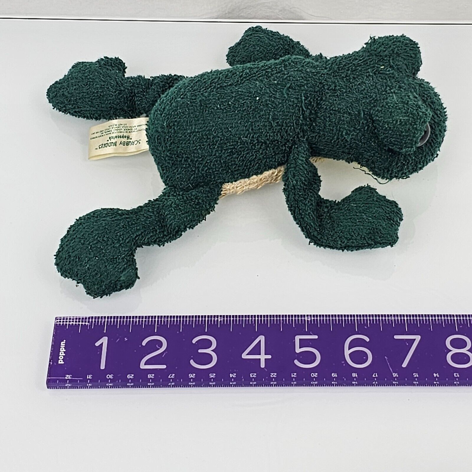 Bath Body Works Hopscotch Scrubby Buddies Frog Bath Plush Toy Scrub ...